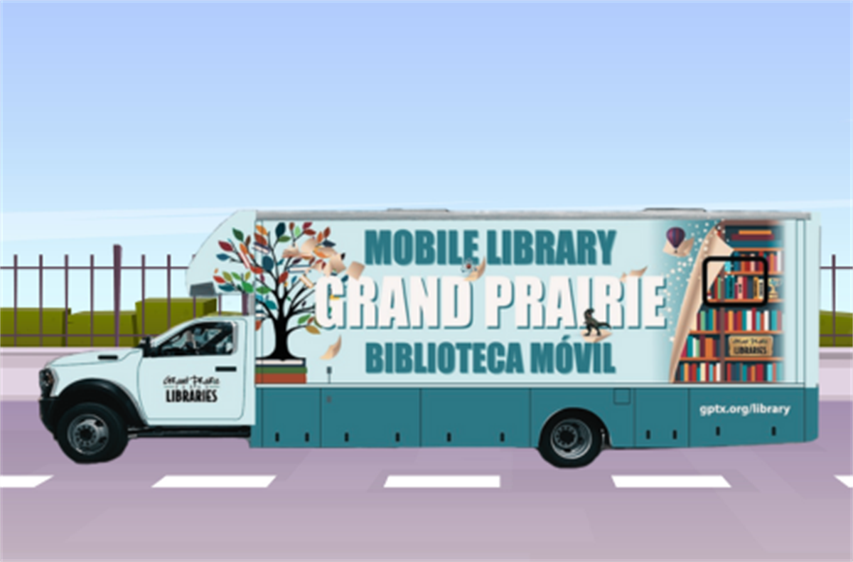 Mobile Libraries Roll Out Grand Prairie Library System