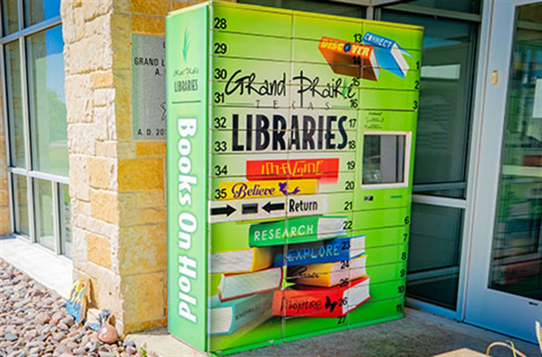 Lake Parks Book Locker - Grand Prairie Library System