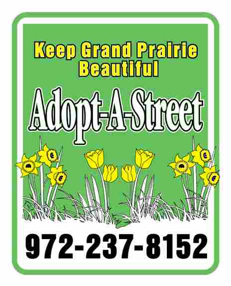 Adopt-A-Street Registration City of Grand Prairie